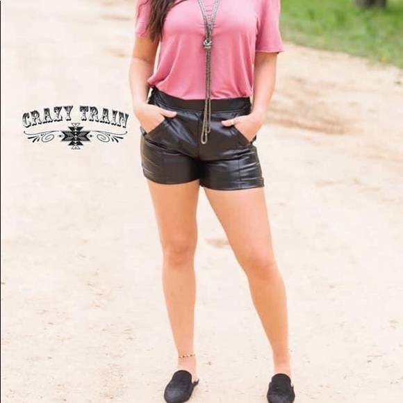 Crazy Train | Shorts | Crazy Train Sassy Side Shorts | Poshmark